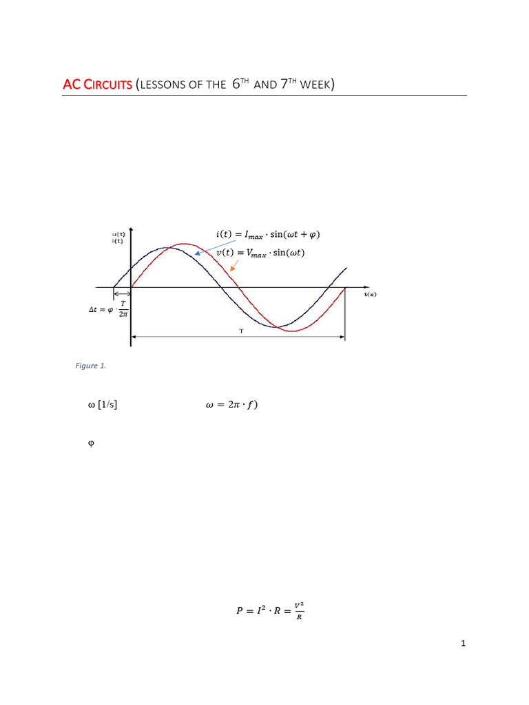 AC Circuits - Examples I | PDF | Electrical Impedance | Ac Power