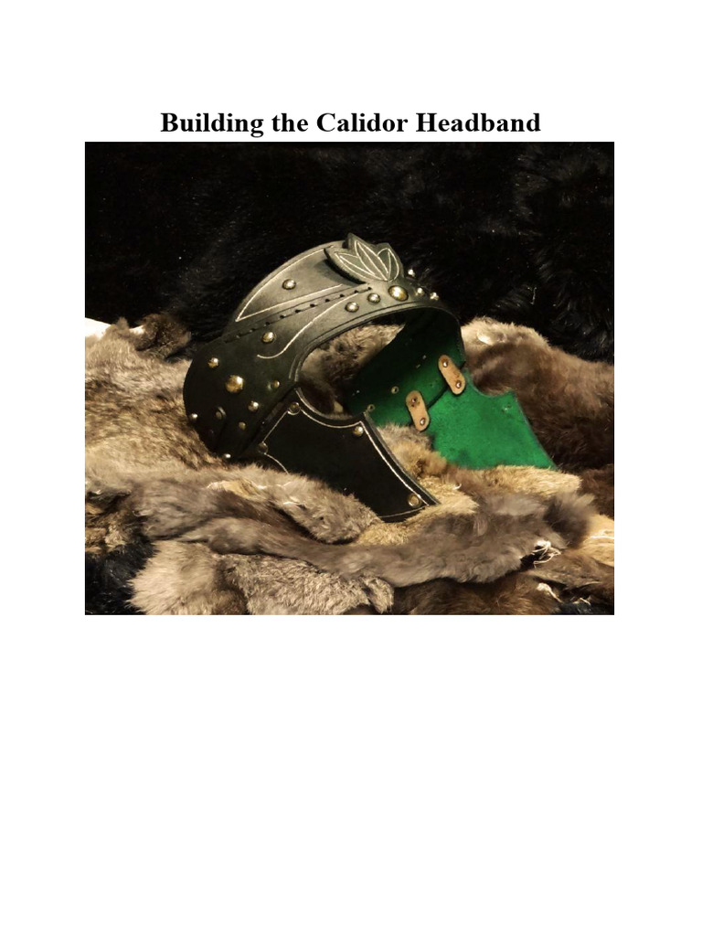 Calidor Headband | PDF