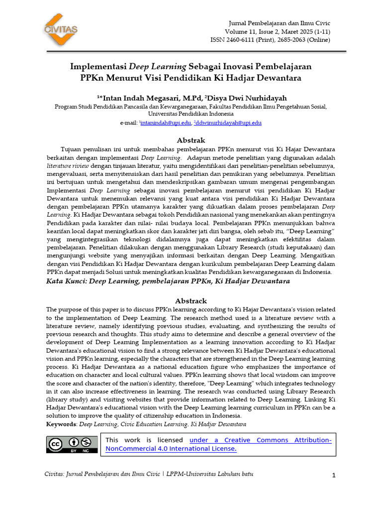 Implementasi Deep Learning | PDF