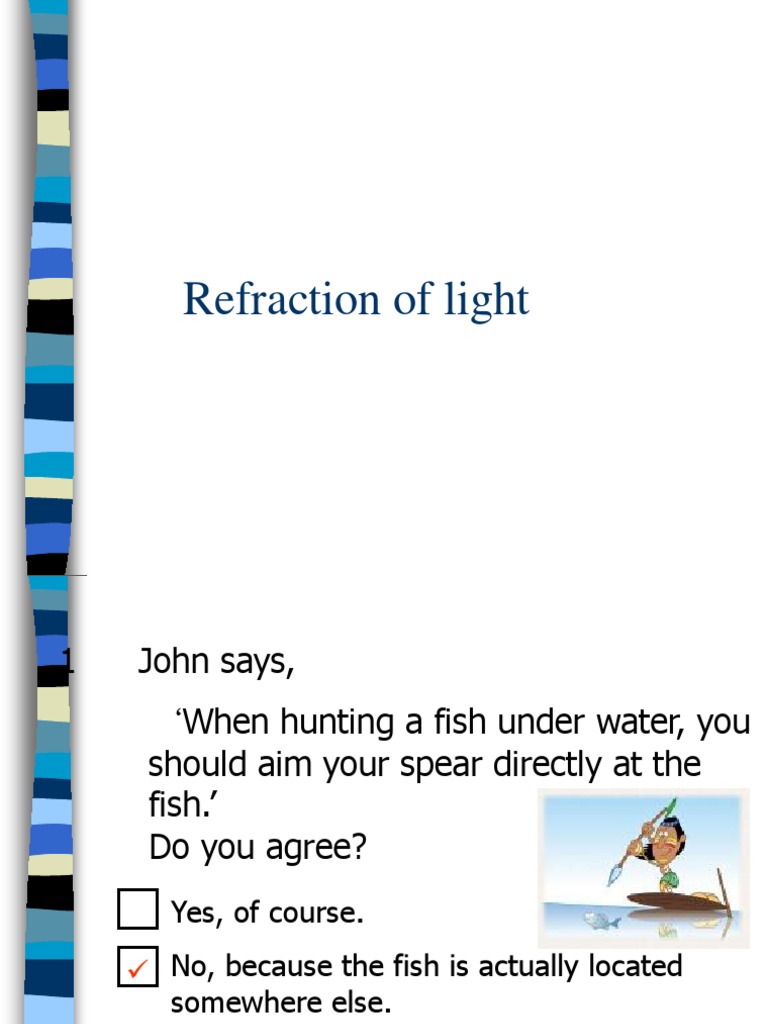 Understanding Light Refraction Basics | PDF | Refraction | Refractive Index