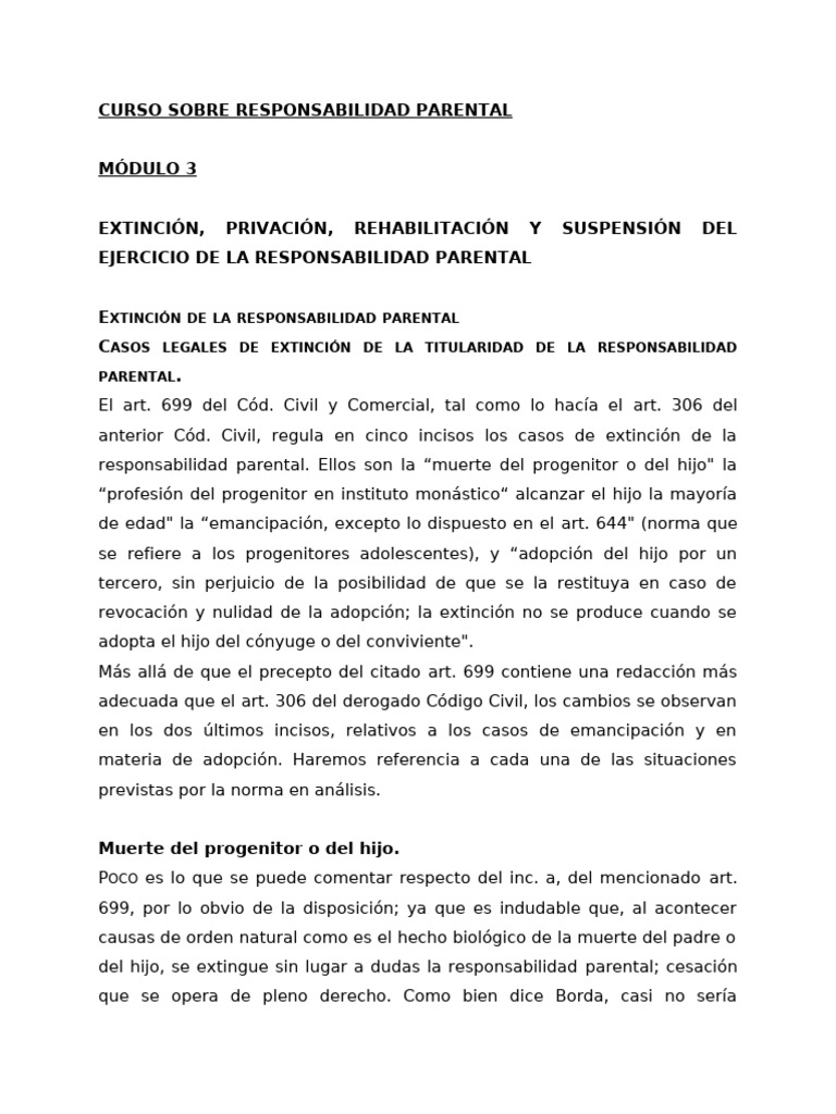 Modulo 3 | PDF | Adopción | Caso de ley