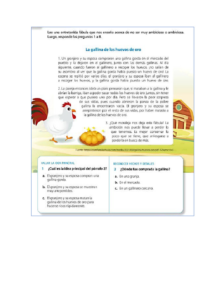 Comprension Lectora 2 Basico | PDF