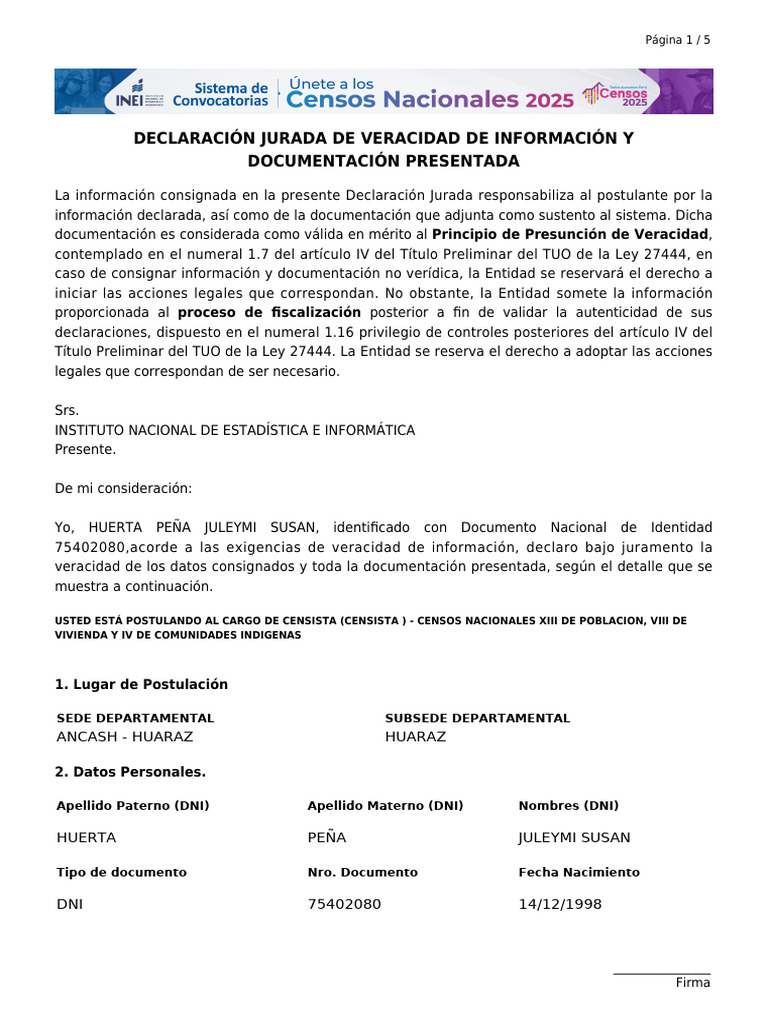 2 Ficha de Inscripcion 1751644387049 | PDF | Parentesco | Relaciones ...