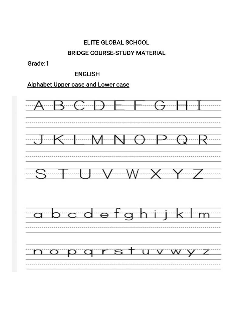 GRADE - 1 Bridge Course Material | PDF | Planets | Astronomical Objects