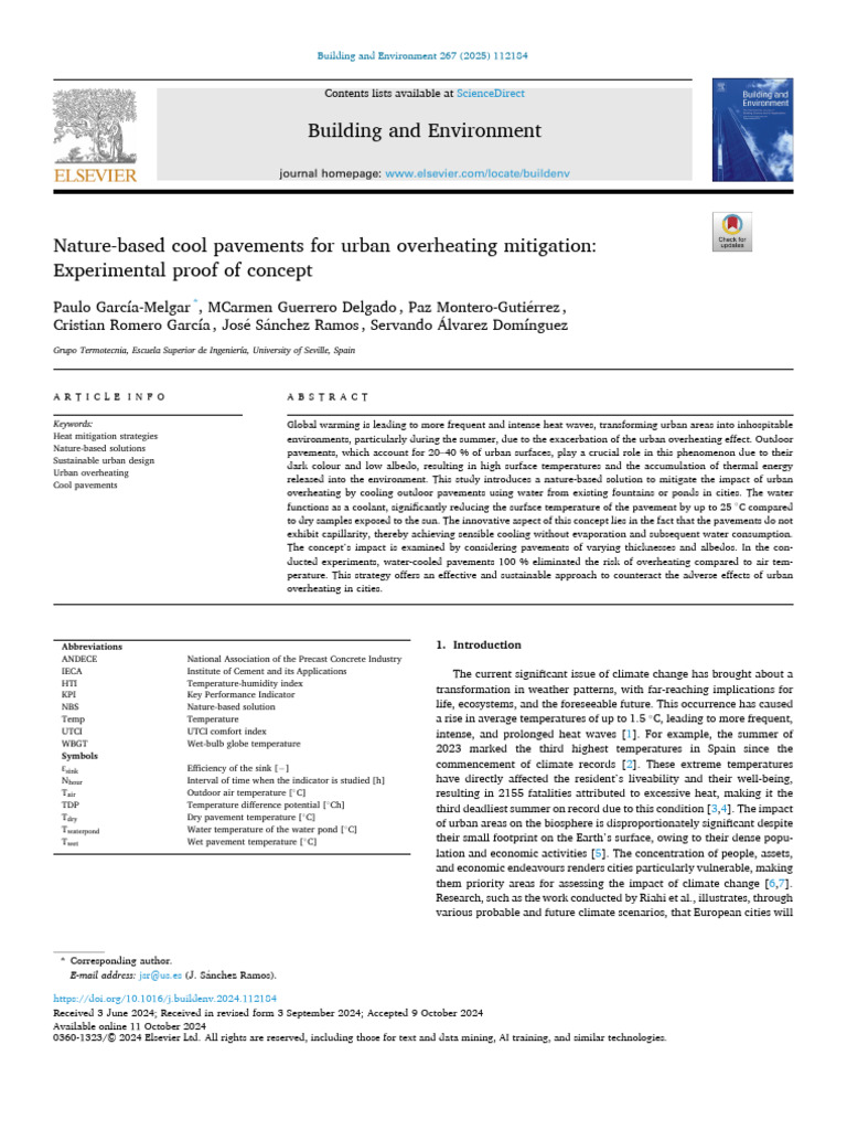 Nature-Based Cool Pavements | PDF | Road Surface | Porosity