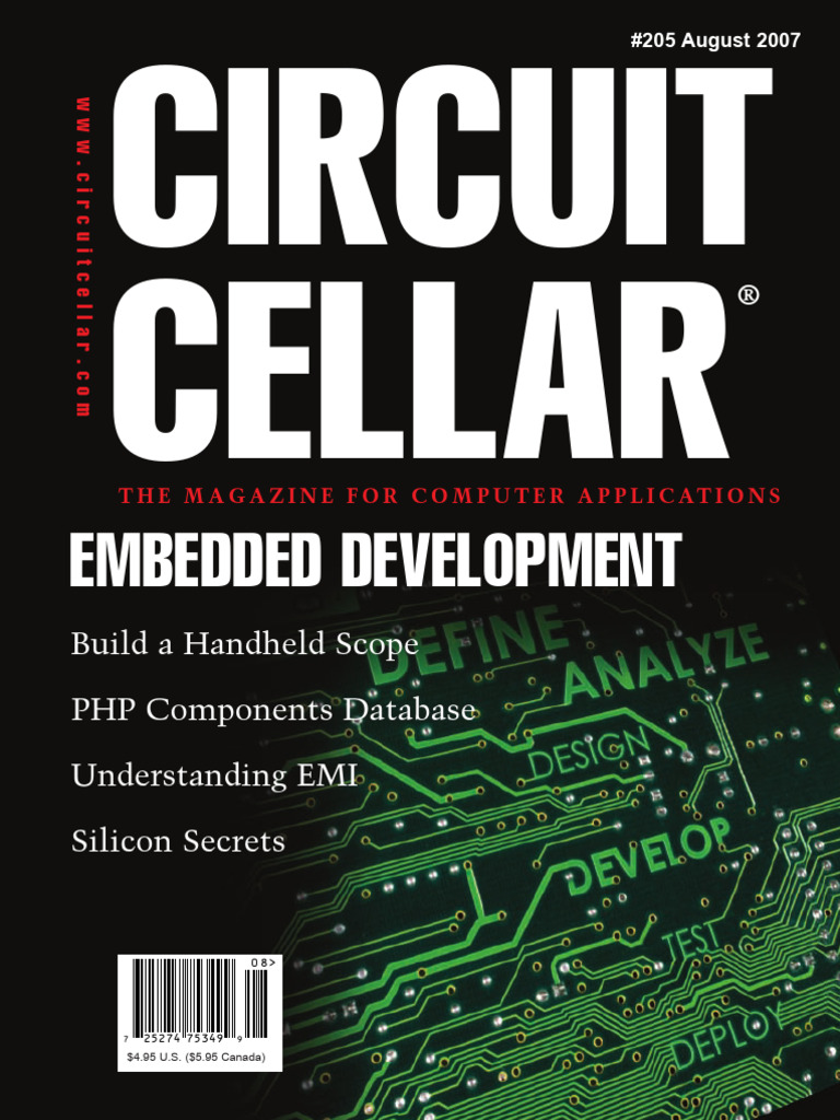 Circuit Cellar 205 | PDF | Electric Motor | Electrical Engineering