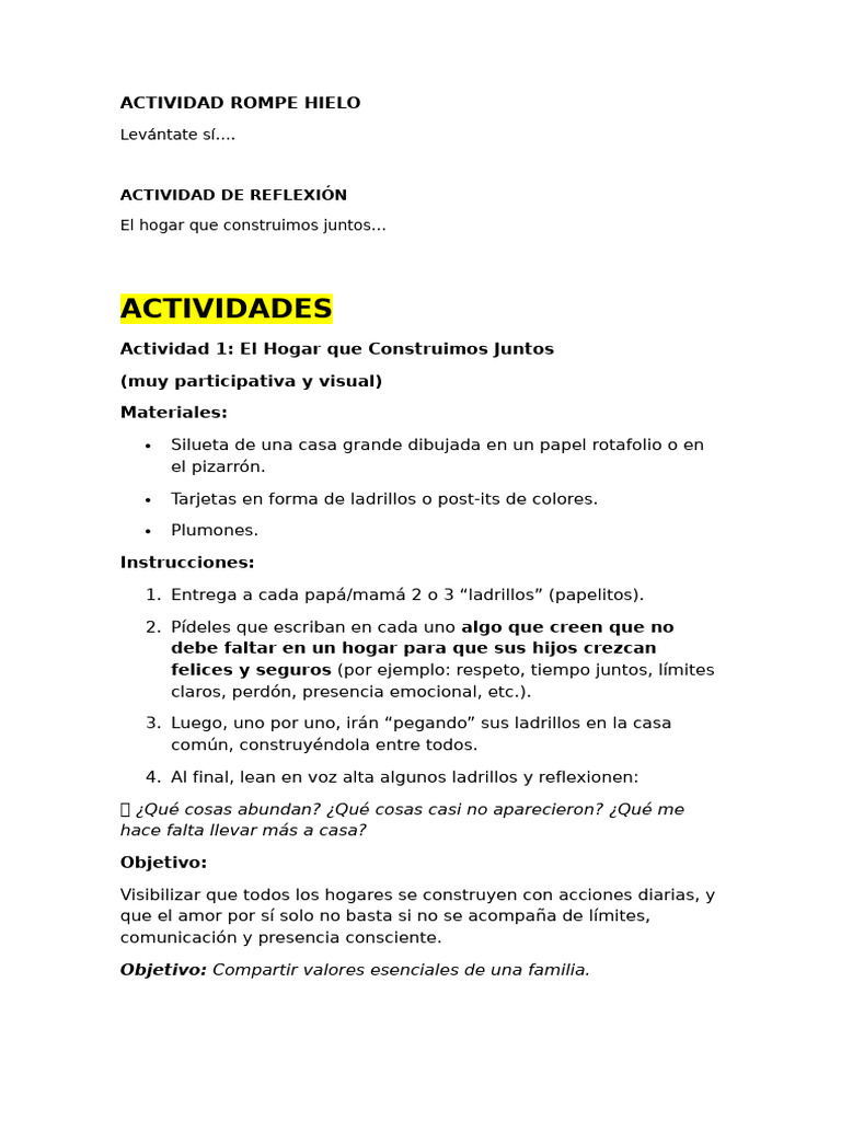 Plática Elisa Estrada Cierre | PDF | Amor