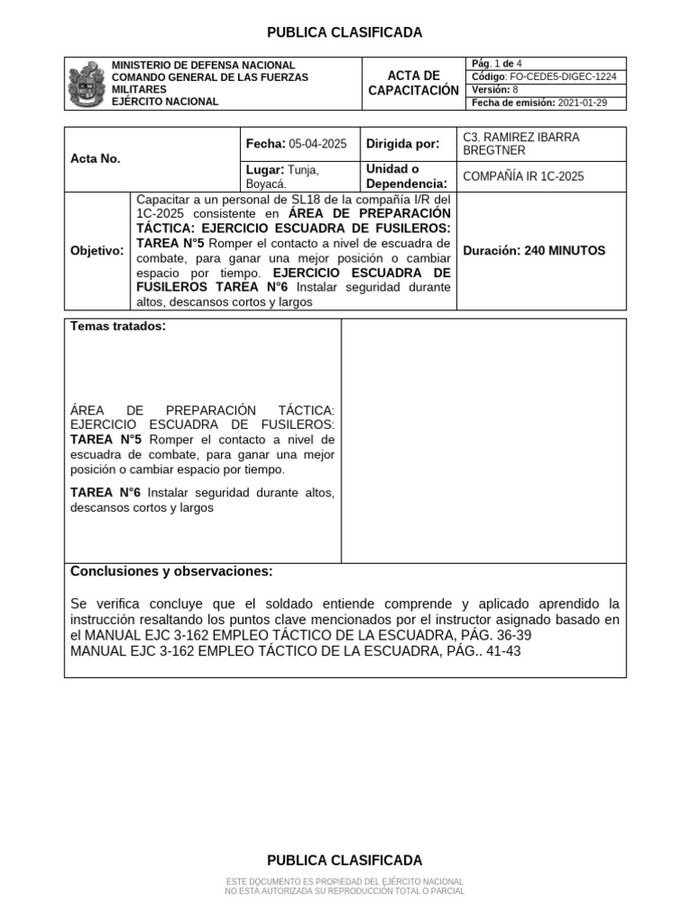 Dia 6 c3. Barreto | PDF | Militar | Seguridad nacional