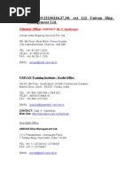 Shipping Company Email Directory | PDF
