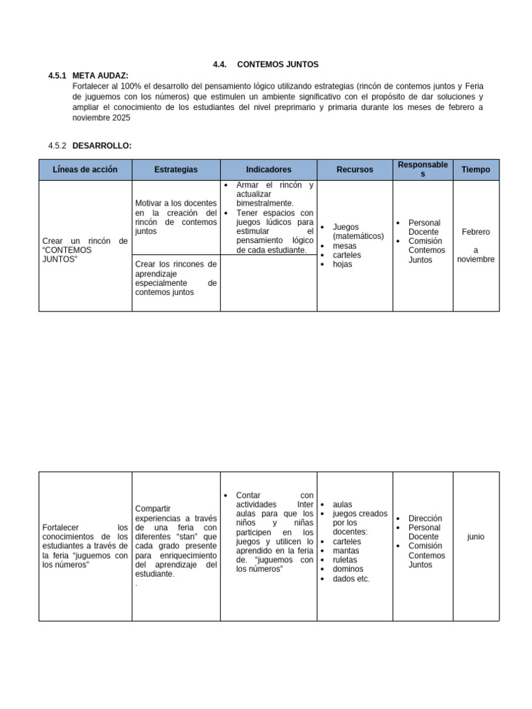 CONTEMOS JUNTOS Luis | PDF | Aprendizaje | Cognición