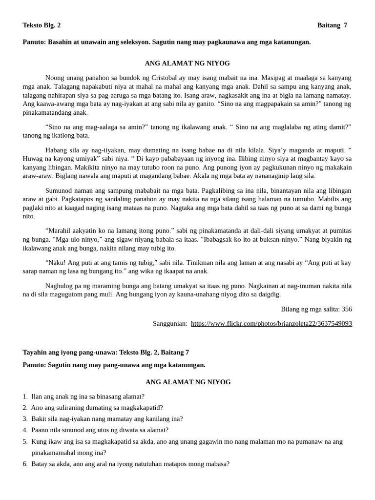 Reading Text | PDF