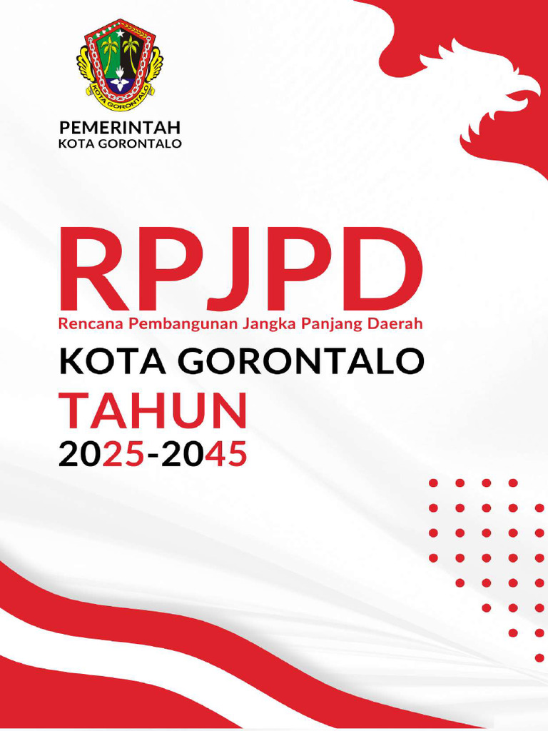 Master Buku RPJPD Kota Gorontalo Tahun 2025-2045 FIX | PDF