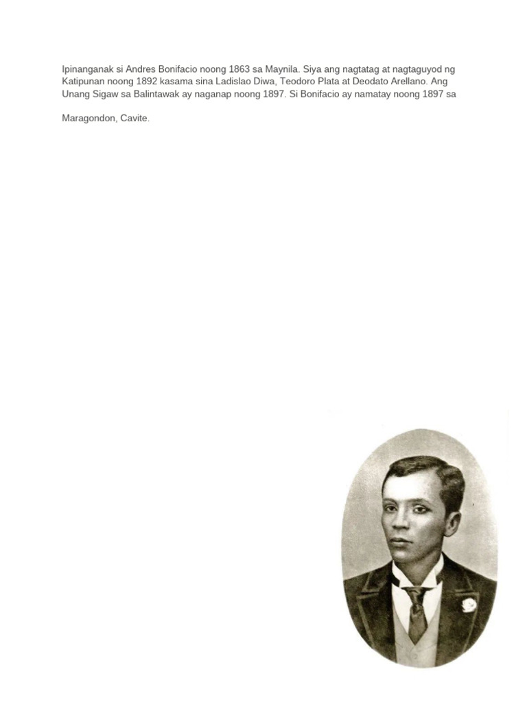 Andres Bonifacio | PDF