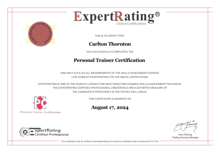 Certificate Compressed | PDF