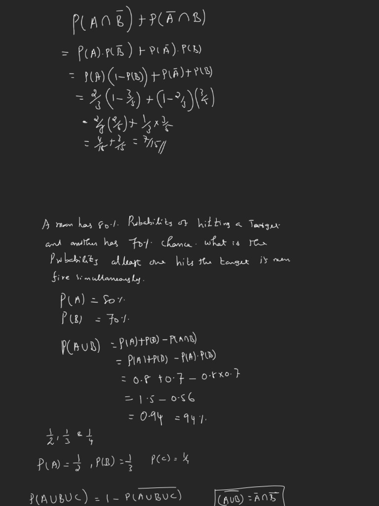 Probability & Calculus 29-06-25 FN | PDF