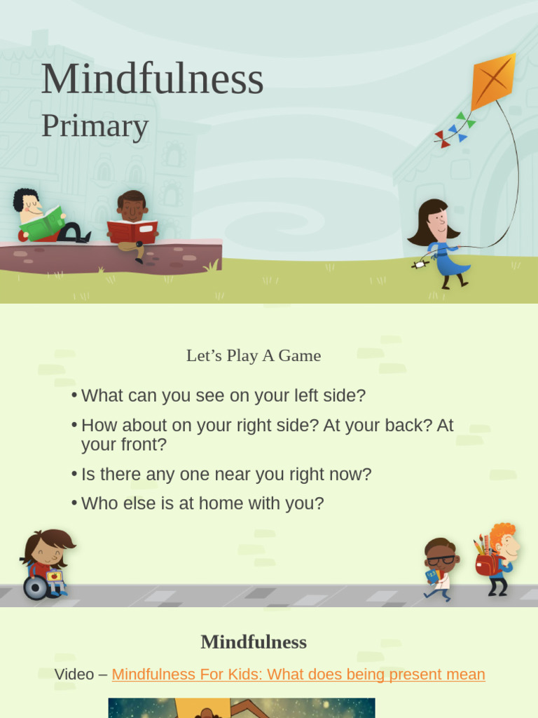 Mindfulness Activities for Kids | PDF