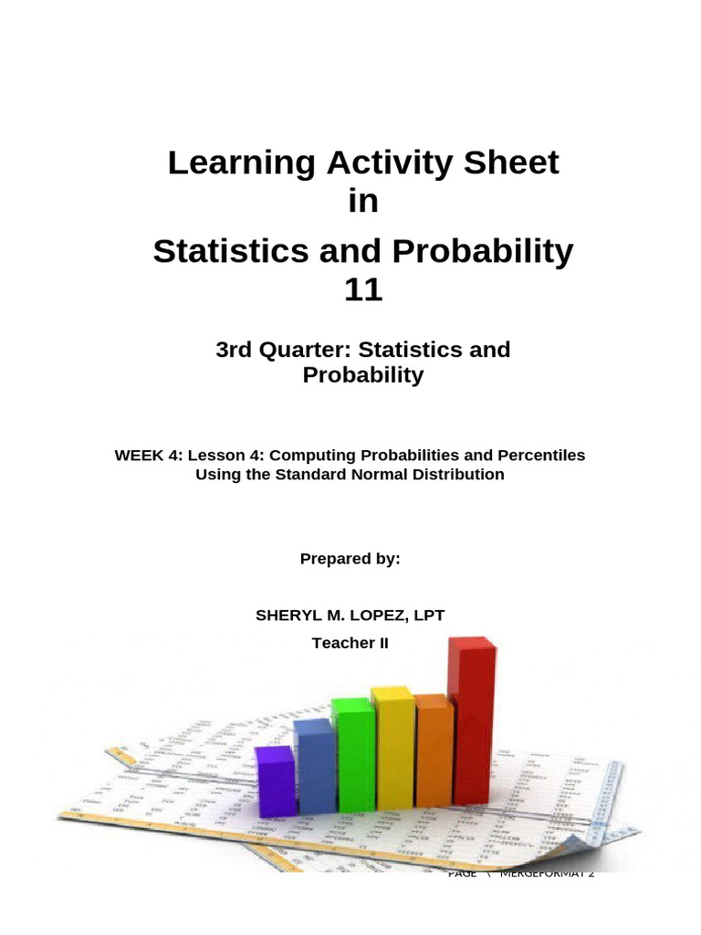 Las - Stat and Probability | PDF | Normal Distribution | Statistics