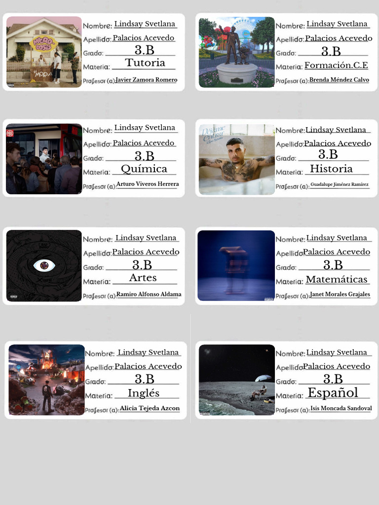 Etiquetas para Libreta 2024-2025 - 20240902 - 182108 - 0000 | PDF