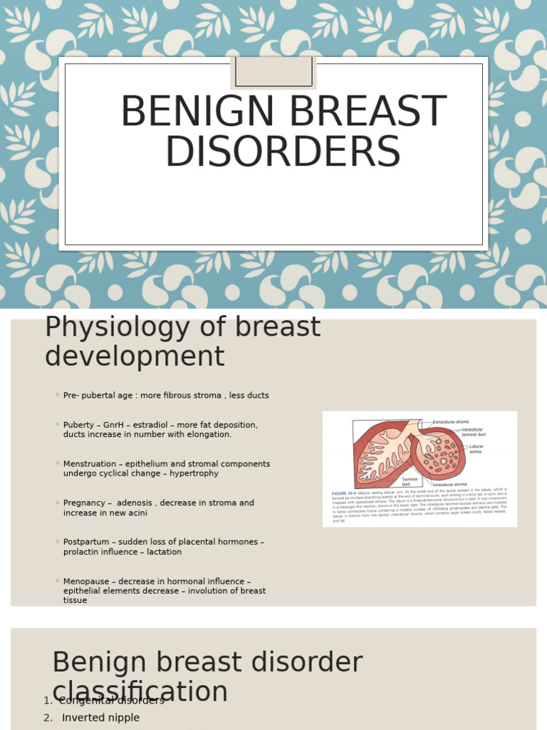 Understanding Benign Breast Disorders | PDF | Breast | Gynaecology