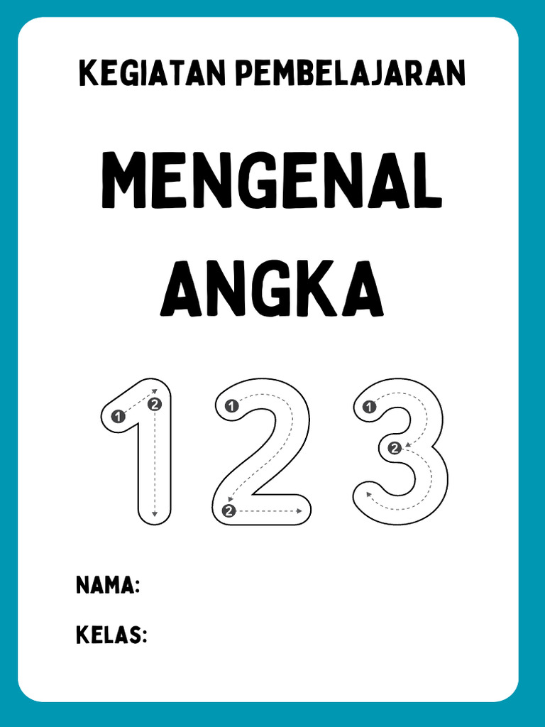 Kegiatan Mengenal Angka 1-10 untuk Anak | PDF