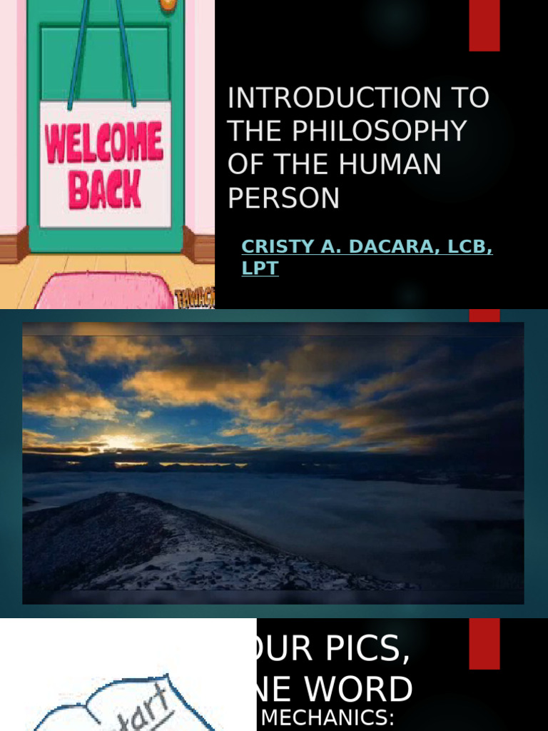 Introduction To The Philosophy of The Human Person | PDF | Knowledge ...