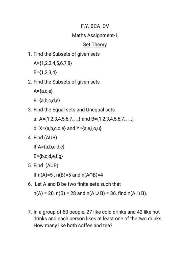 Fy BCA CV Maths Notes | PDF