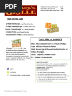 Soup, Salad, or Sandwich Debate Game | PDF