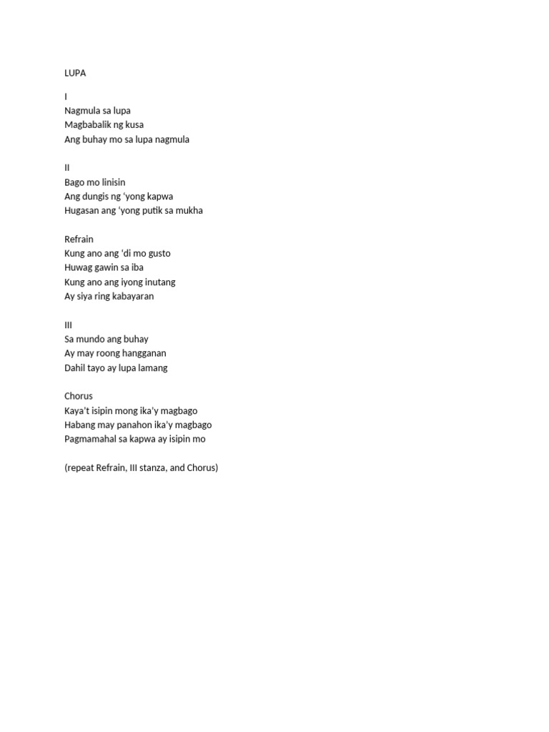Lupa | PDF