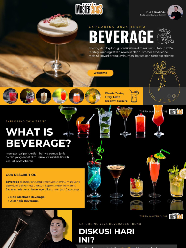 Modul Mixology Toffin Masterclass 2.0 | PDF