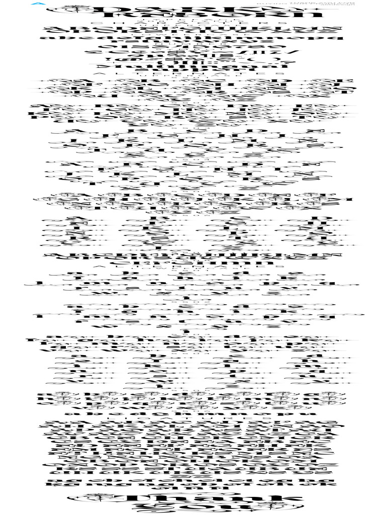 Dark Reborn Glyphs and Characters | PDF