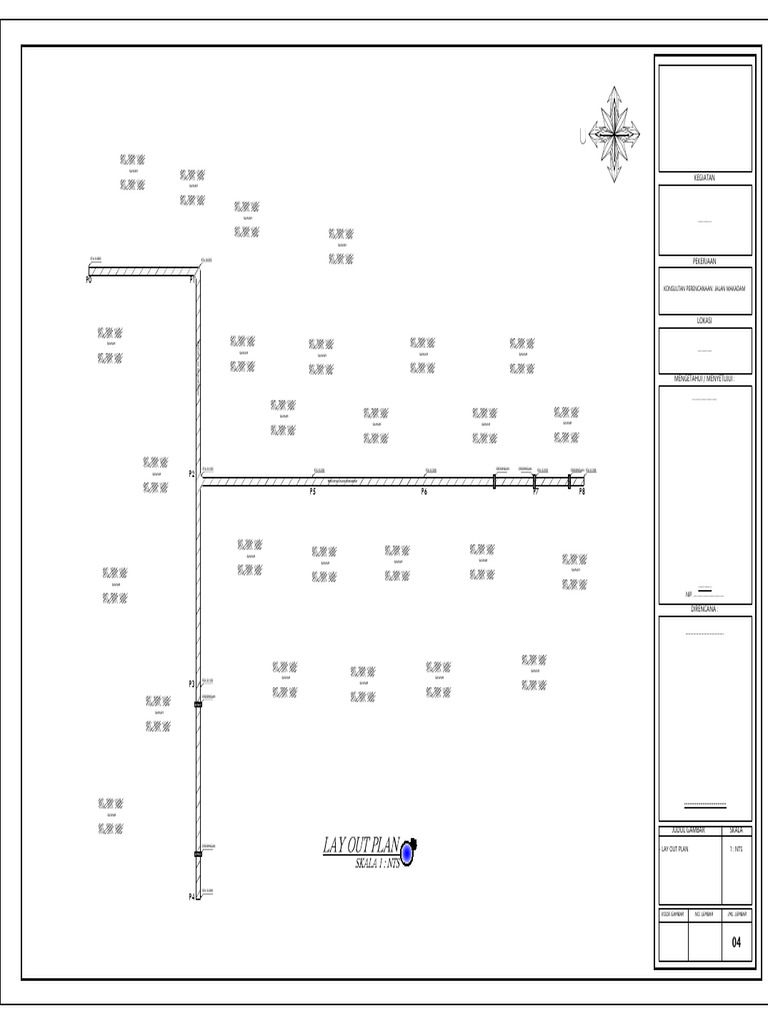 Kegiatan: 1: Nts - Lay Out Plan | PDF
