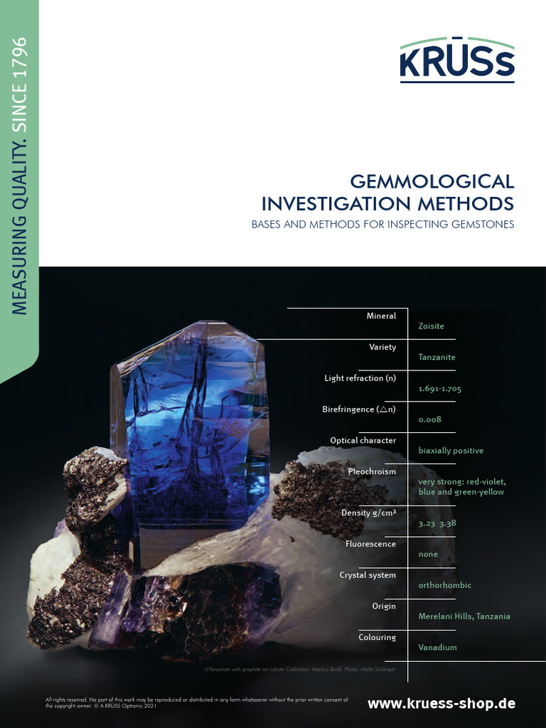 Gemstone Refractometry Techniques | PDF | Polarization (Waves) | Optics