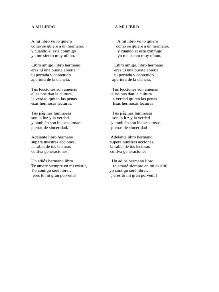 A Mi Libro A Mi Libro | PDF