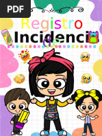 Bitã Cora de Incidencias Maestra Nati | PDF | Escuelas