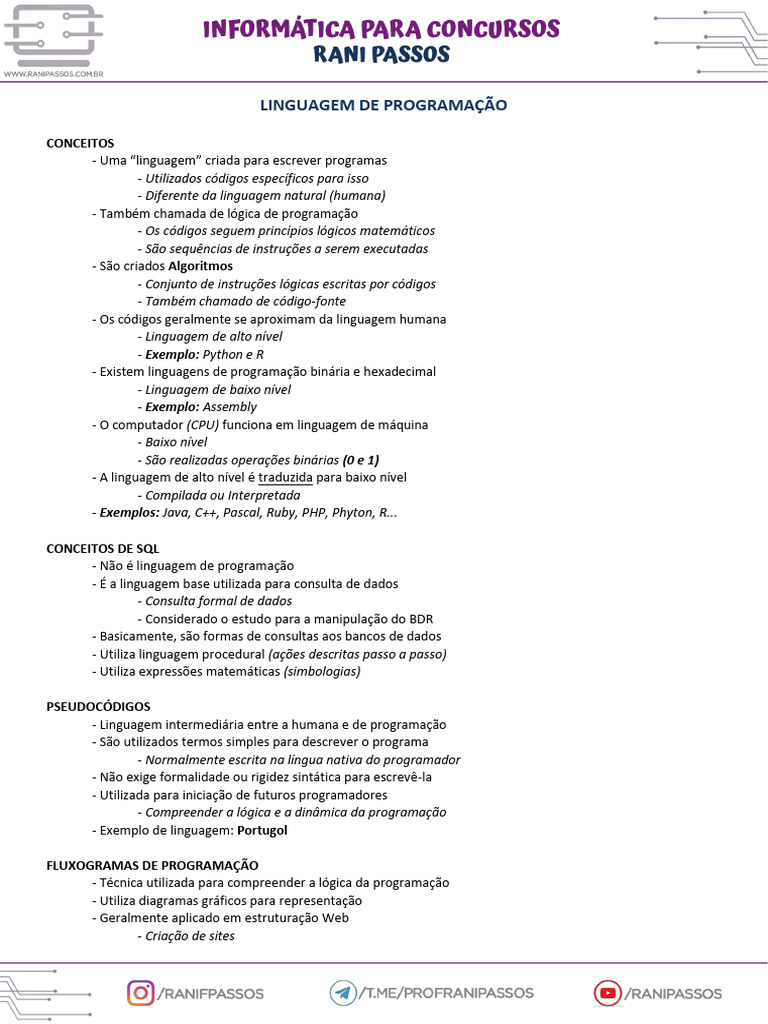 Conceitos de Linguagens de Programação | PDF | Linguagem de programação ...