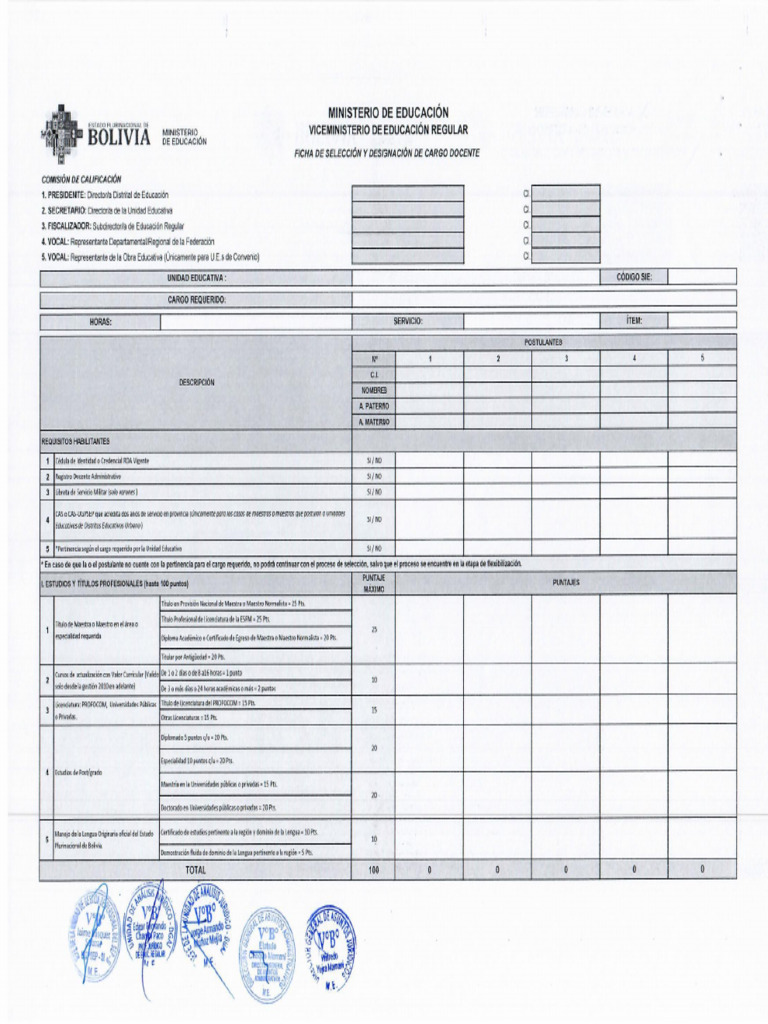 Ficha de Compulsa | PDF
