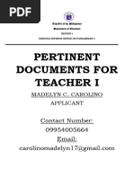 Editable Pertinent Papers for Teachers | PDF