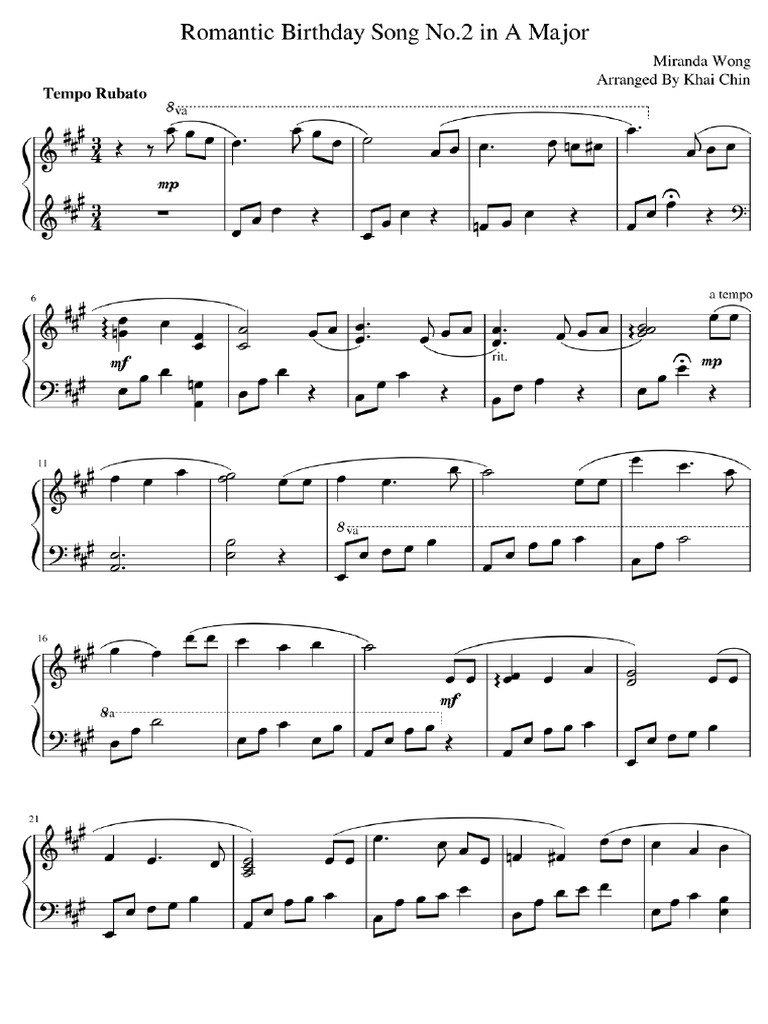 Happy Birthday | PDF