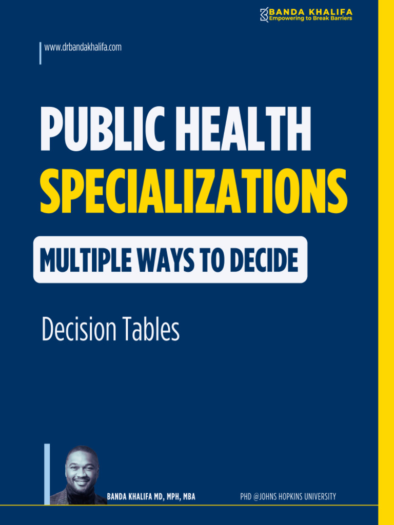 PH Specializations 1 | PDF