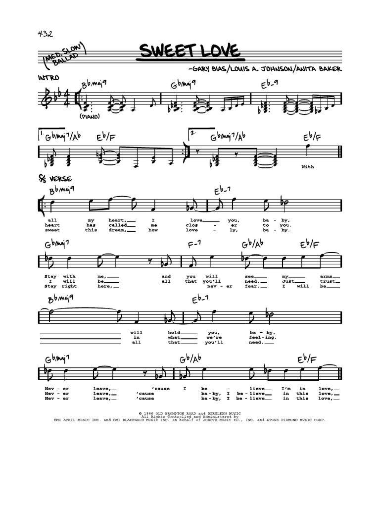 Sweet Love | PDF