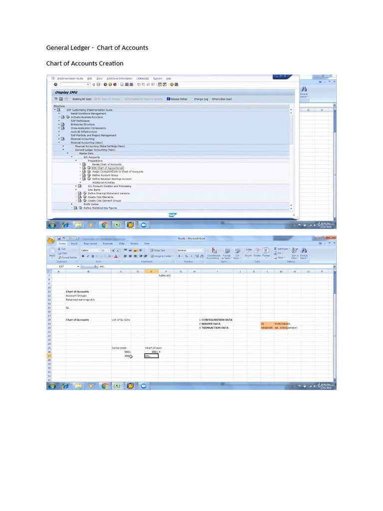 General Ledger Creation | PDF