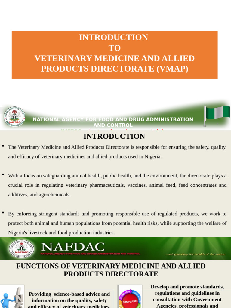 Veterinary Medicine Regulation in Nigeria | PDF | Pesticide ...