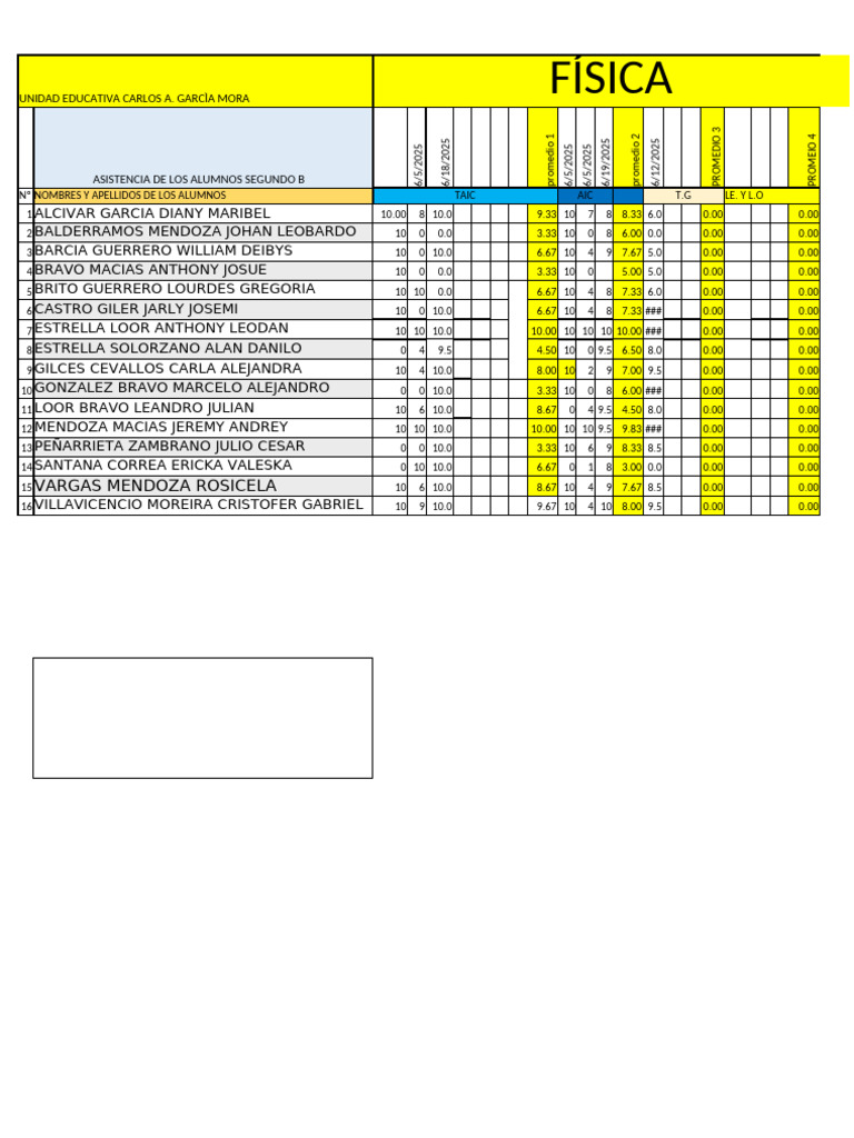 Sgundo B Fisica 2025-1 | PDF