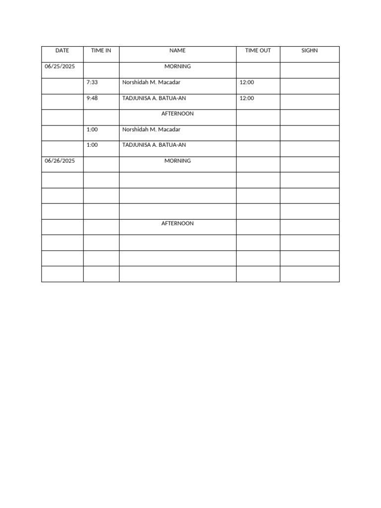 Log Book | PDF