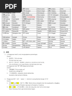 Kosakata Medical Chinese | PDF