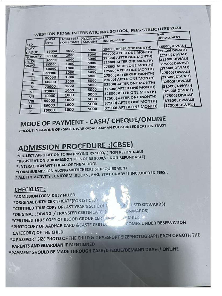Fees Structure | PDF