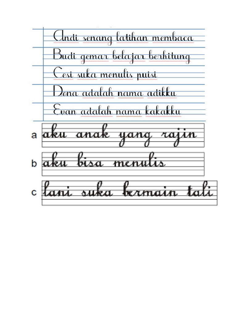 Tulisan Latin | PDF