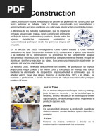 Lean Construction Vial | PDF | Gestión de proyectos | Business