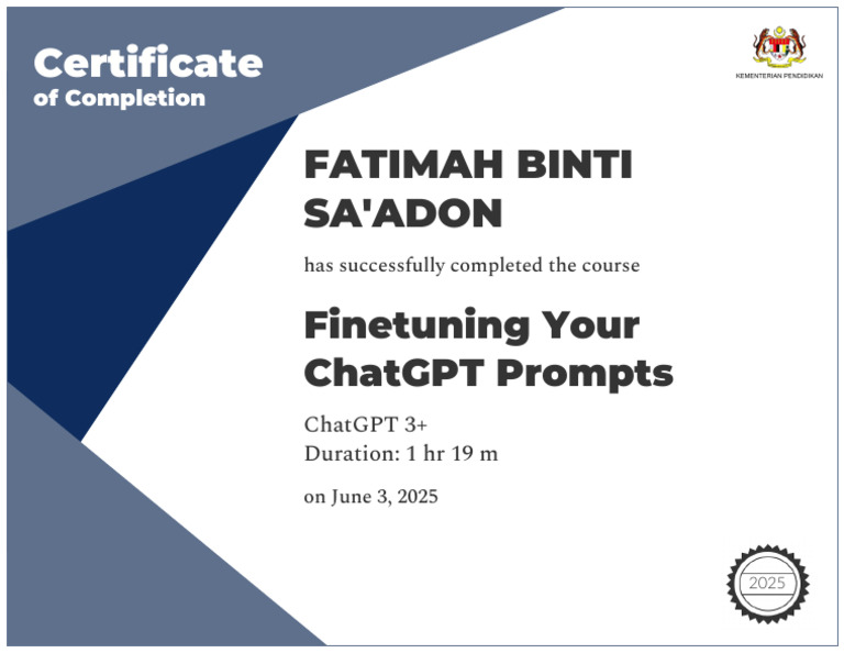 Finetuning Your ChatGPT Prompts | PDF