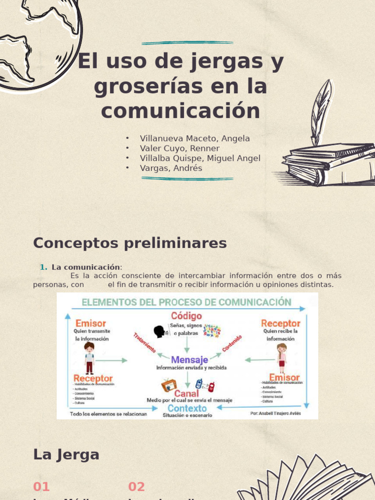 Jergas y groserías en la comunicación | PDF | Comunicación humana